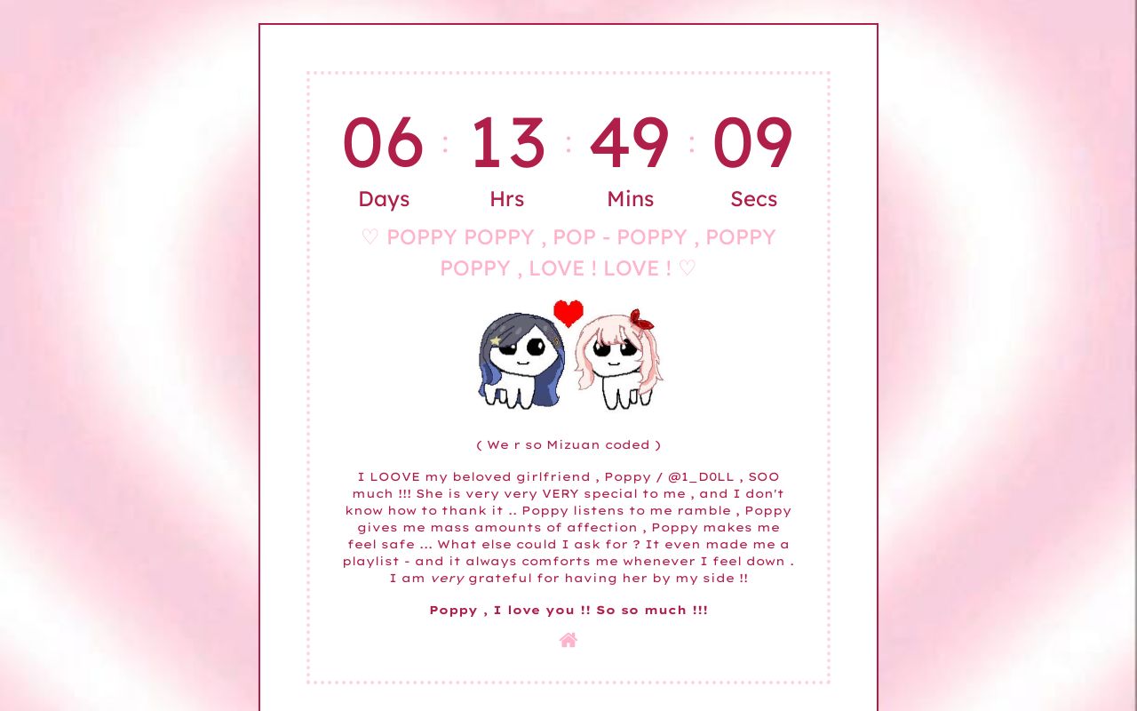 BLUEBELL LOVES POPPY